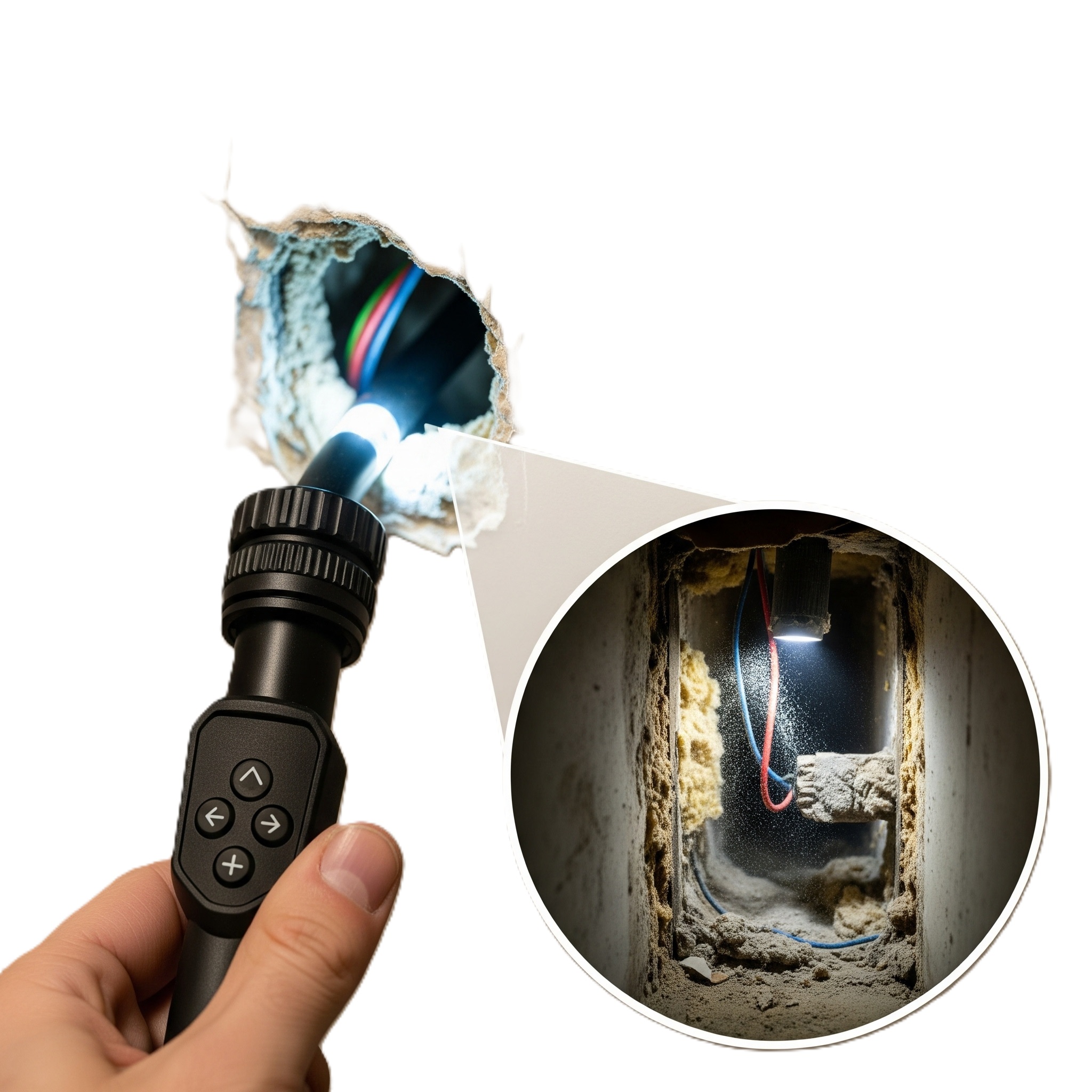 Borescope Wall Inspections | Leak Detect SEQ
